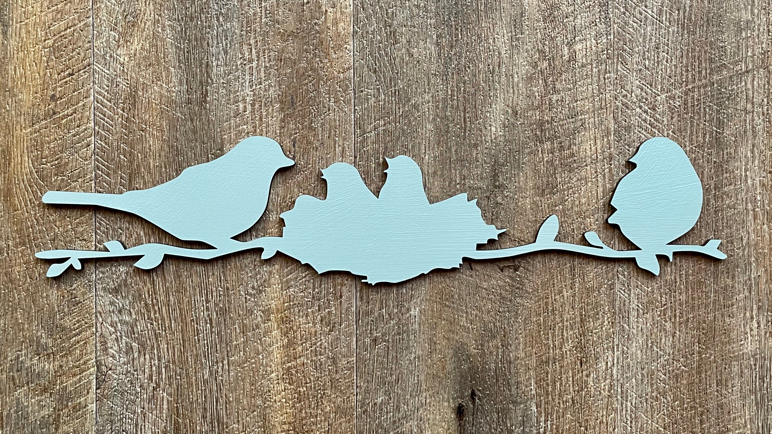 Birds on Branch - Nesting birds – Just Lad